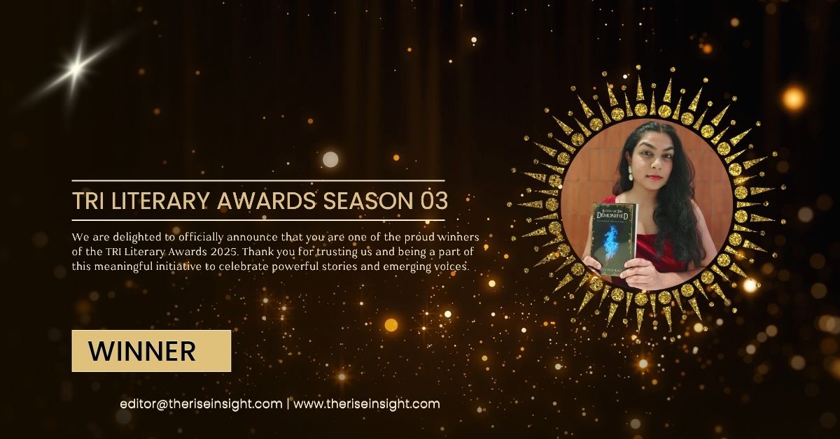 Congratulations to Neelima Rao for Winning the TRI Literary Awards 2025 ...